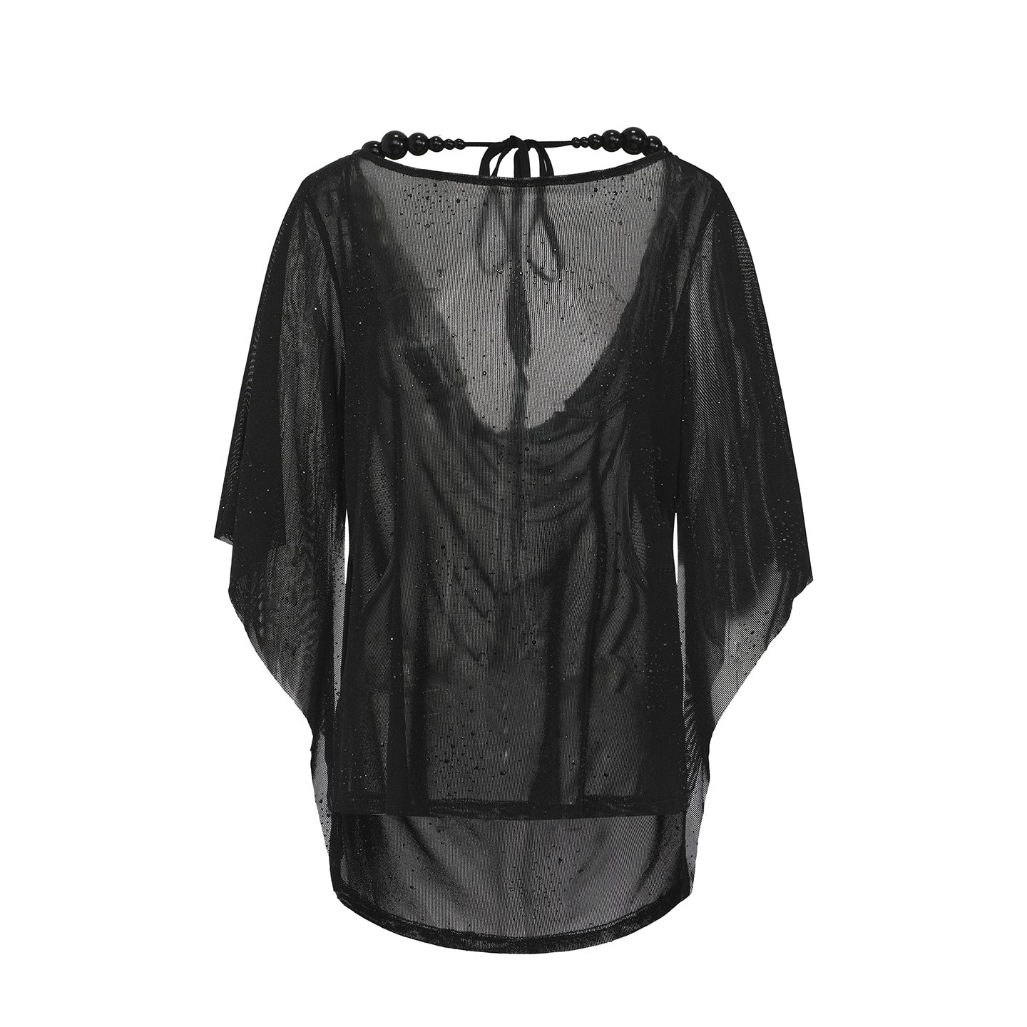 DUYQ Midnight Star Latin Reversible Cowl Neck Top – Professional Latin ...