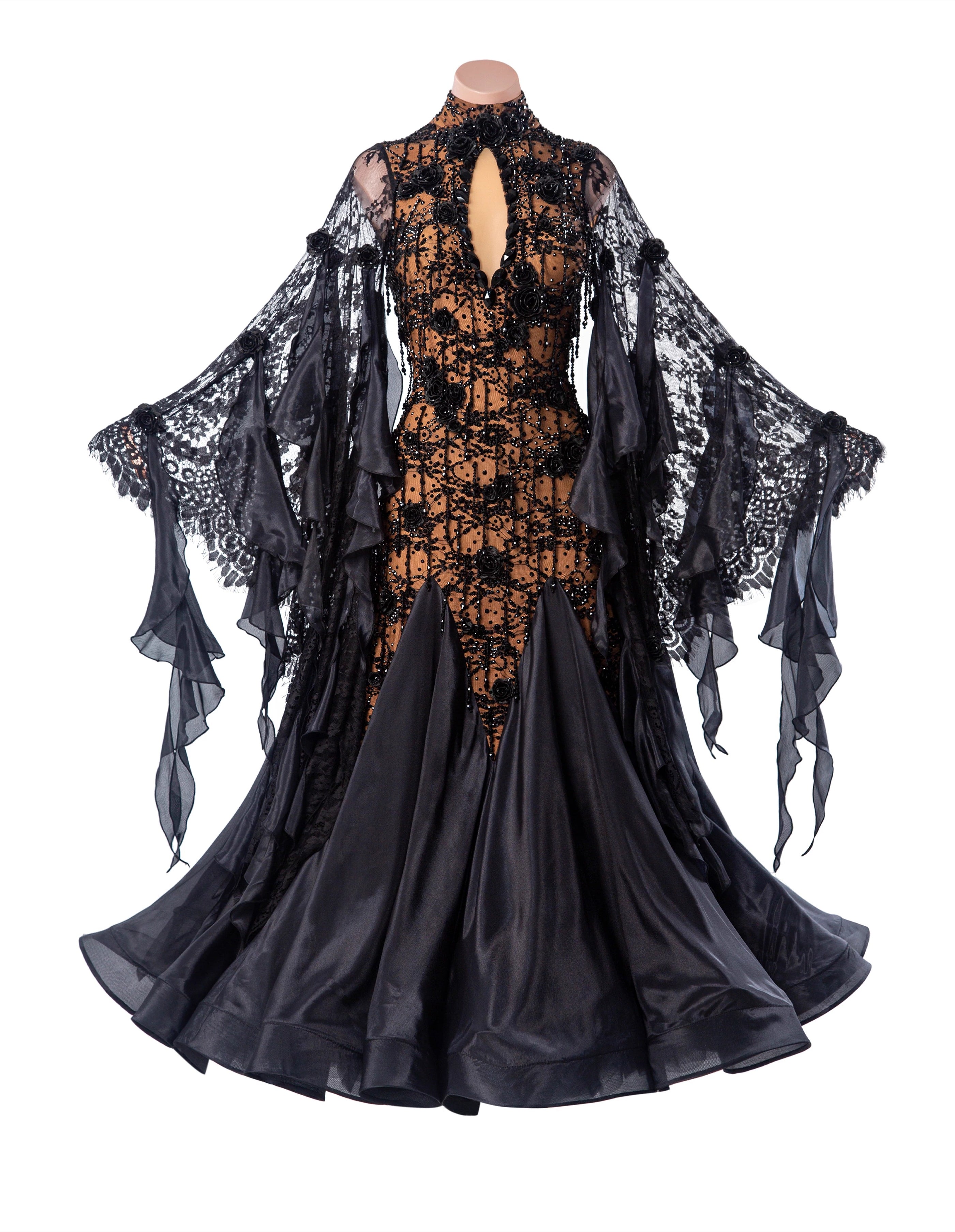 TID brand modern dance suit new women's dress ballroom dance skirt ba ...