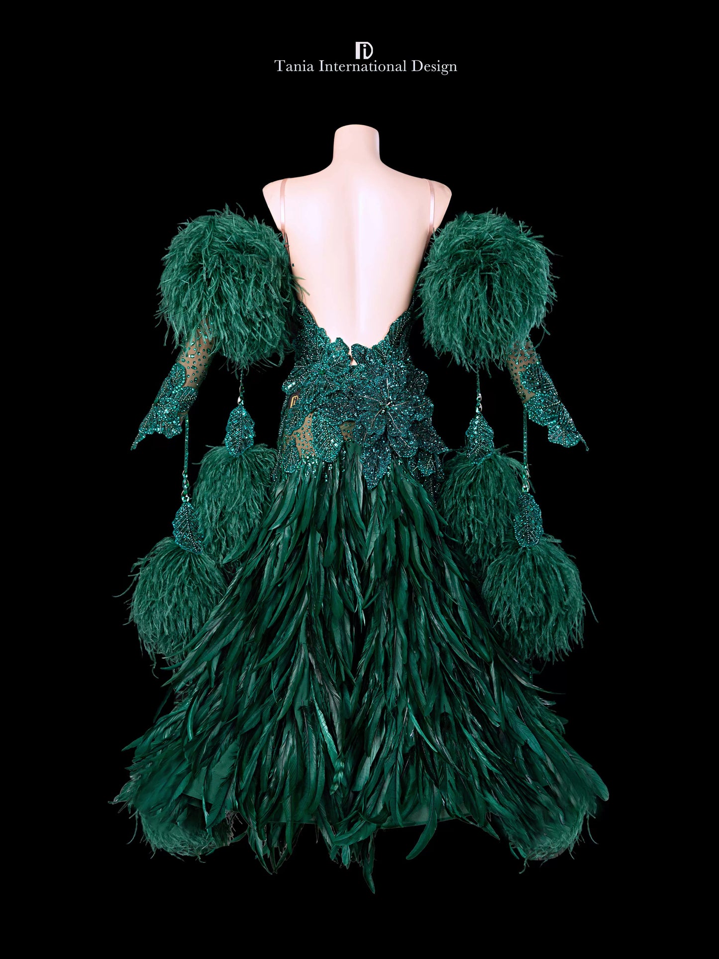 TID M1327 women's ballroom dance dress ballroom dance professional com ...