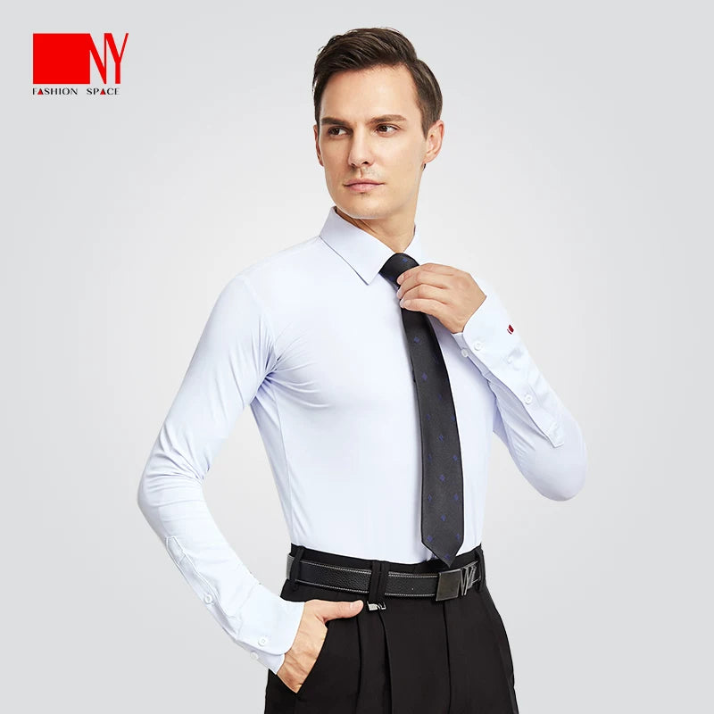 NY Fashion Men's Competition Shirt Dance Shirt Practice Top National B ...